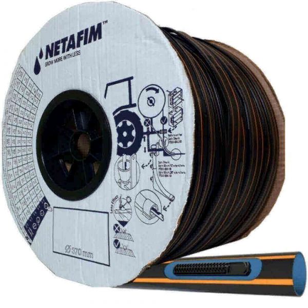 1.000 Metros Tubo Gotejador 16080 30cm 1.6 l/h Streamline x Netafim